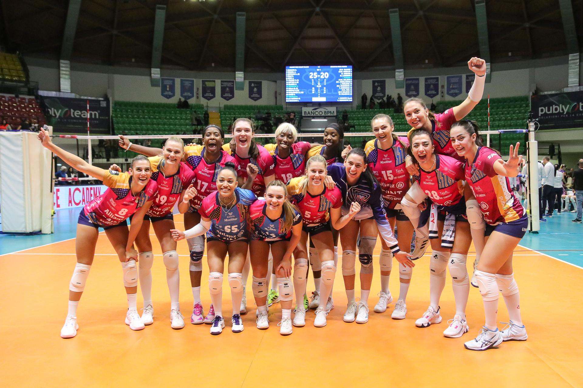 Champions League femminile: esordio vincente per Milano | Federvolley
